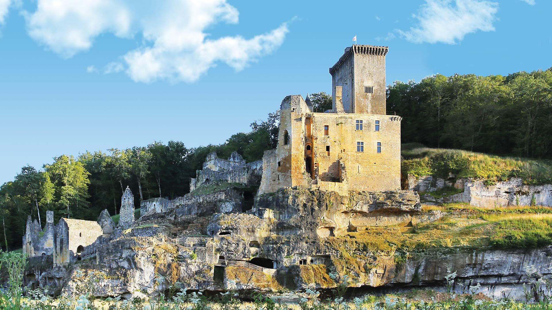 Château de Commarque : sortie médiévale en Dordogne